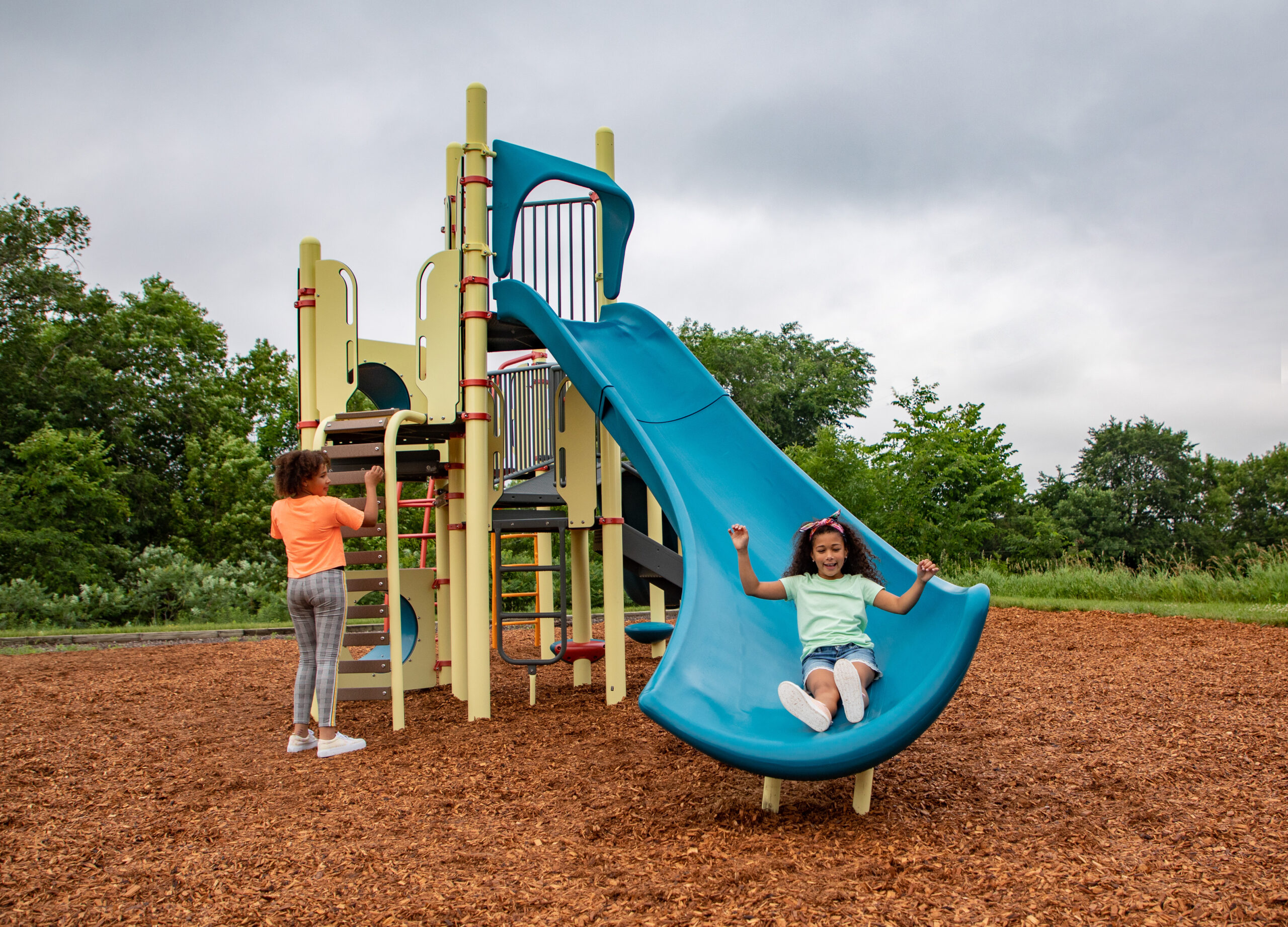 Slides from Dakota Playground